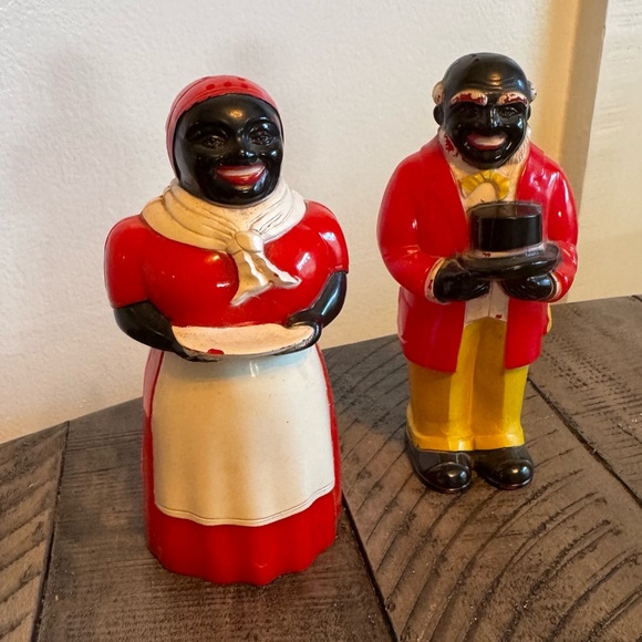Vintage | Kitchen | Vintage Aunt Jemima Uncle Mose Large Salt And ...